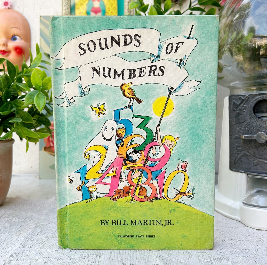 Sounds of Numbers by Bill Martin, Jr. 1966 Hardcover Book - Etsy