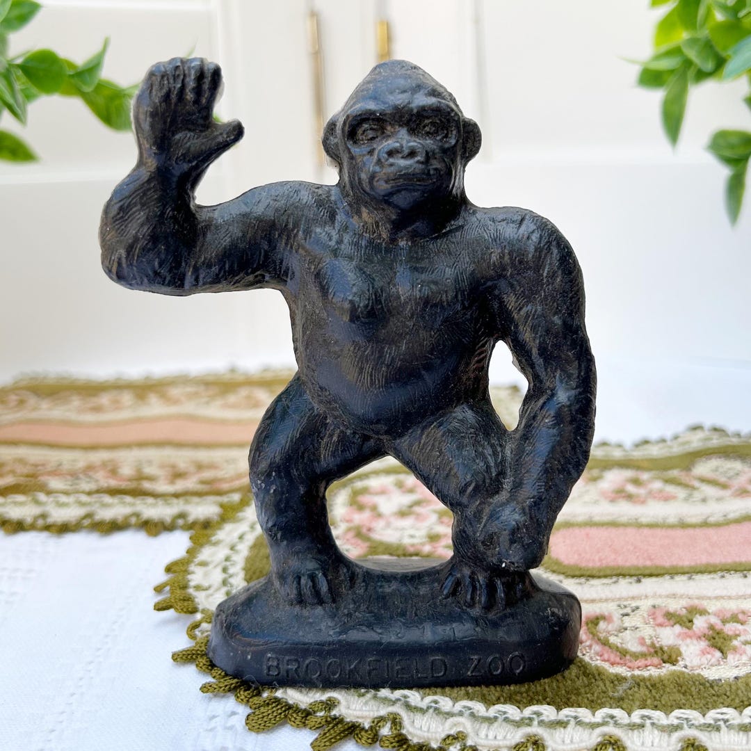 Mold A Rama Gorilla Ape Brookfield Zoo Mold-a-rama Plastic Wax Figure ...