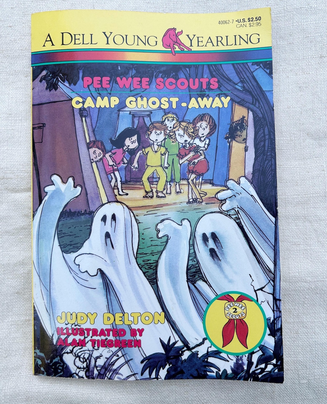 Camp Ghost-away #2 PEE WEE SCOUTS (judy Delton, 1988) Paperback Book - Etsy