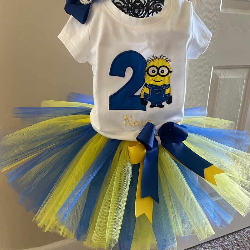 Minion Tutu Dress - Etsy