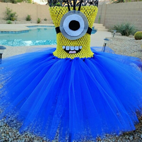 Minion Tutu Dress - Etsy