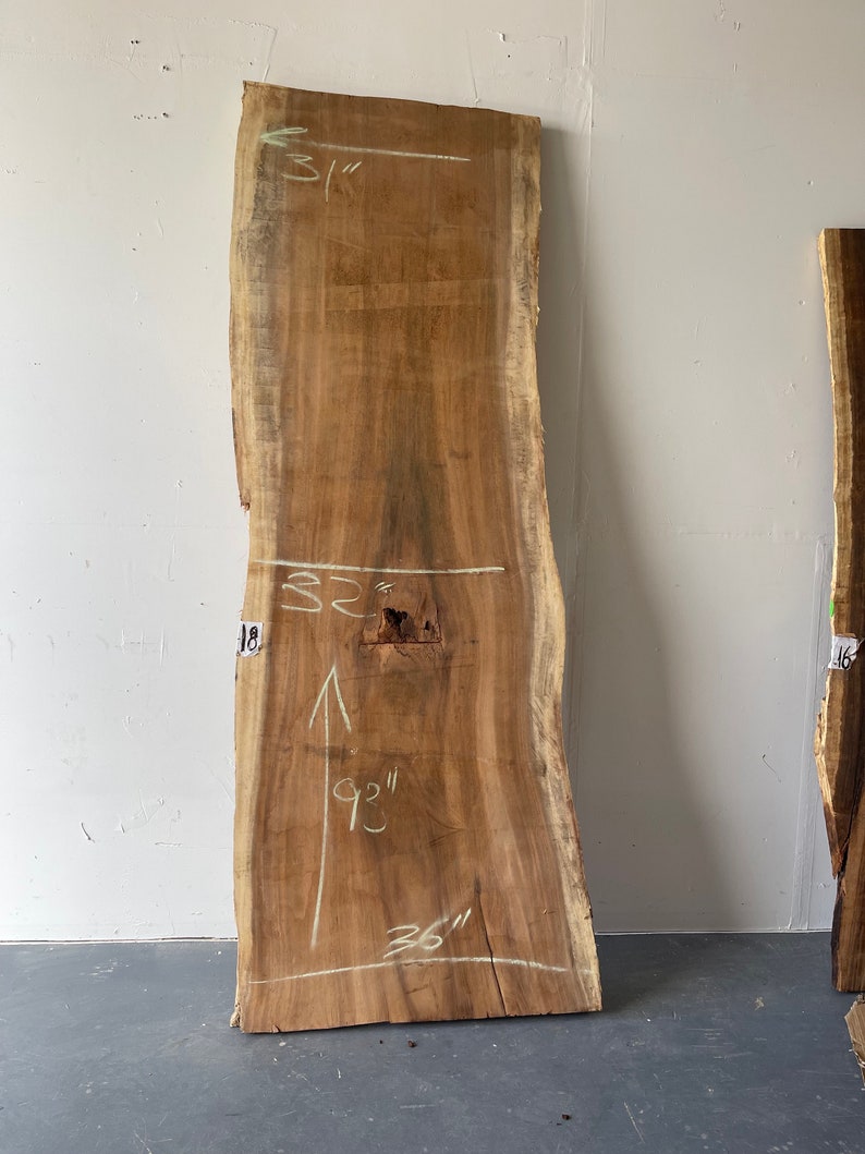 Live Edge Monkey Pod Slab Exotic Hardwood - Etsy