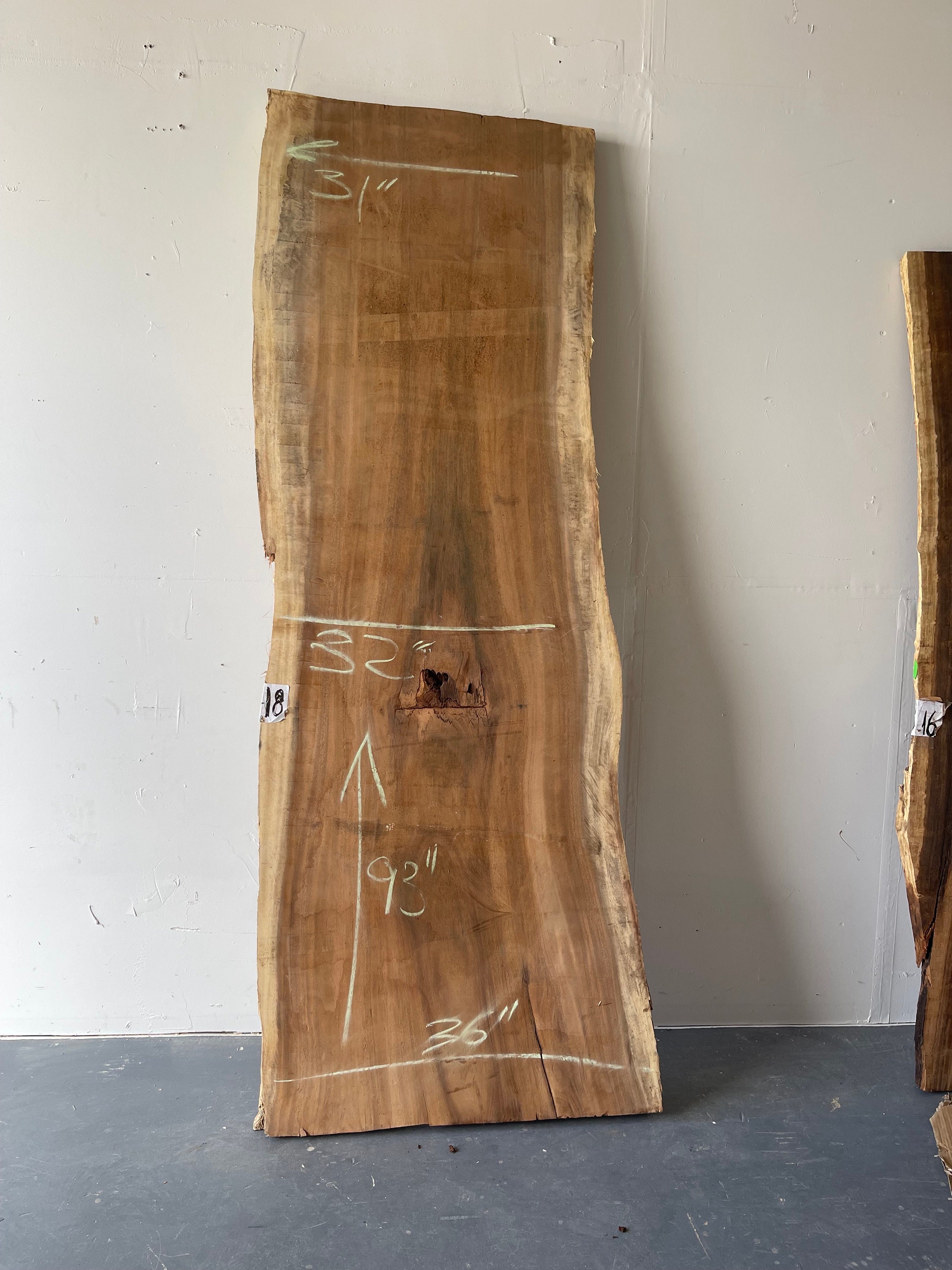 Live Edge Monkey Pod Slab Exotic Hardwood - Etsy