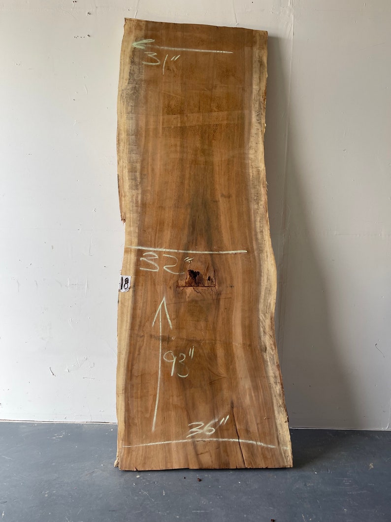 Live Edge Monkey Pod Slab Exotic Hardwood - Etsy
