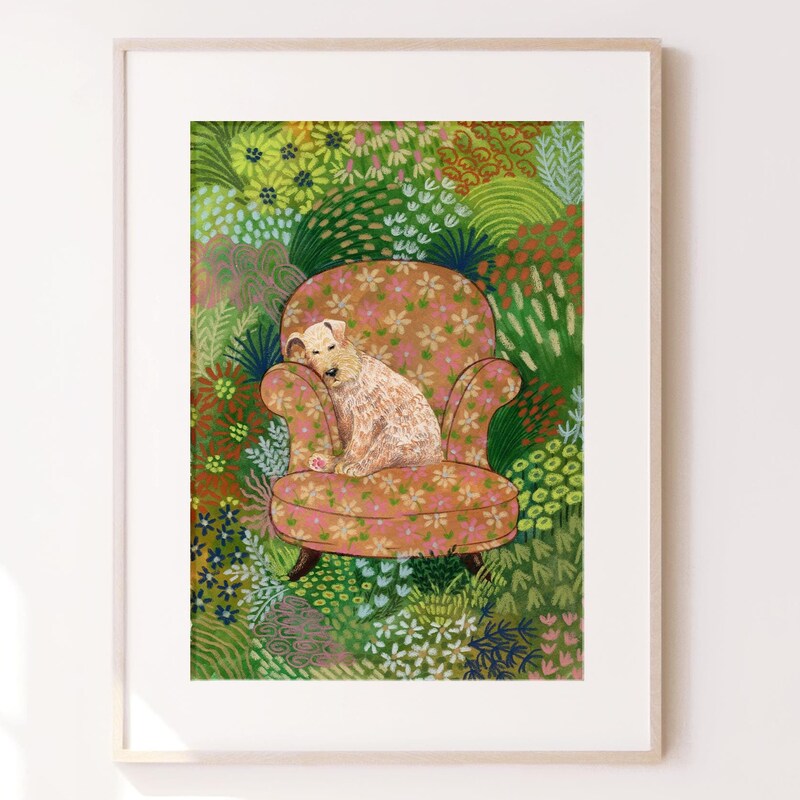 Dog Art Print - Etsy