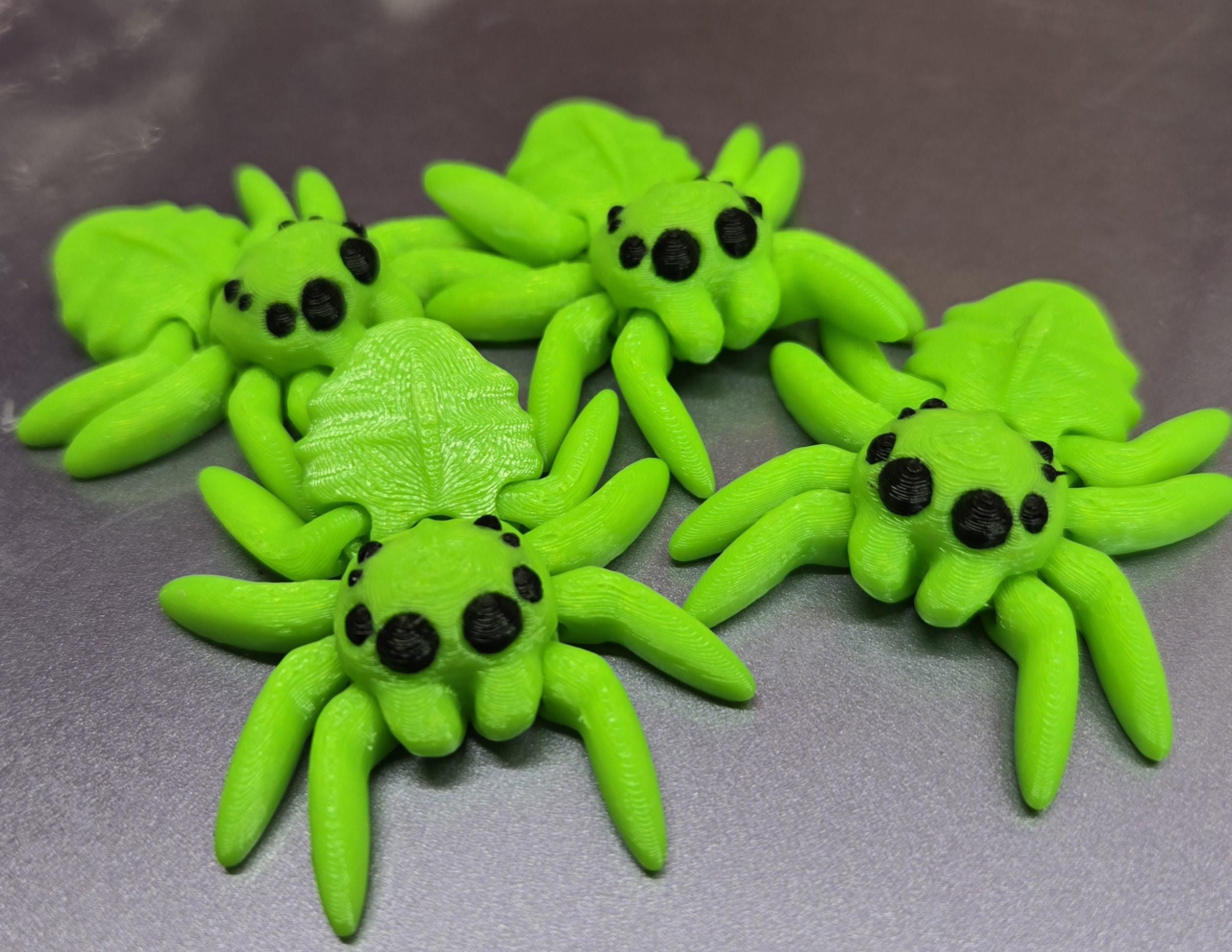 Mini Articulated Jumping Spiders - Etsy