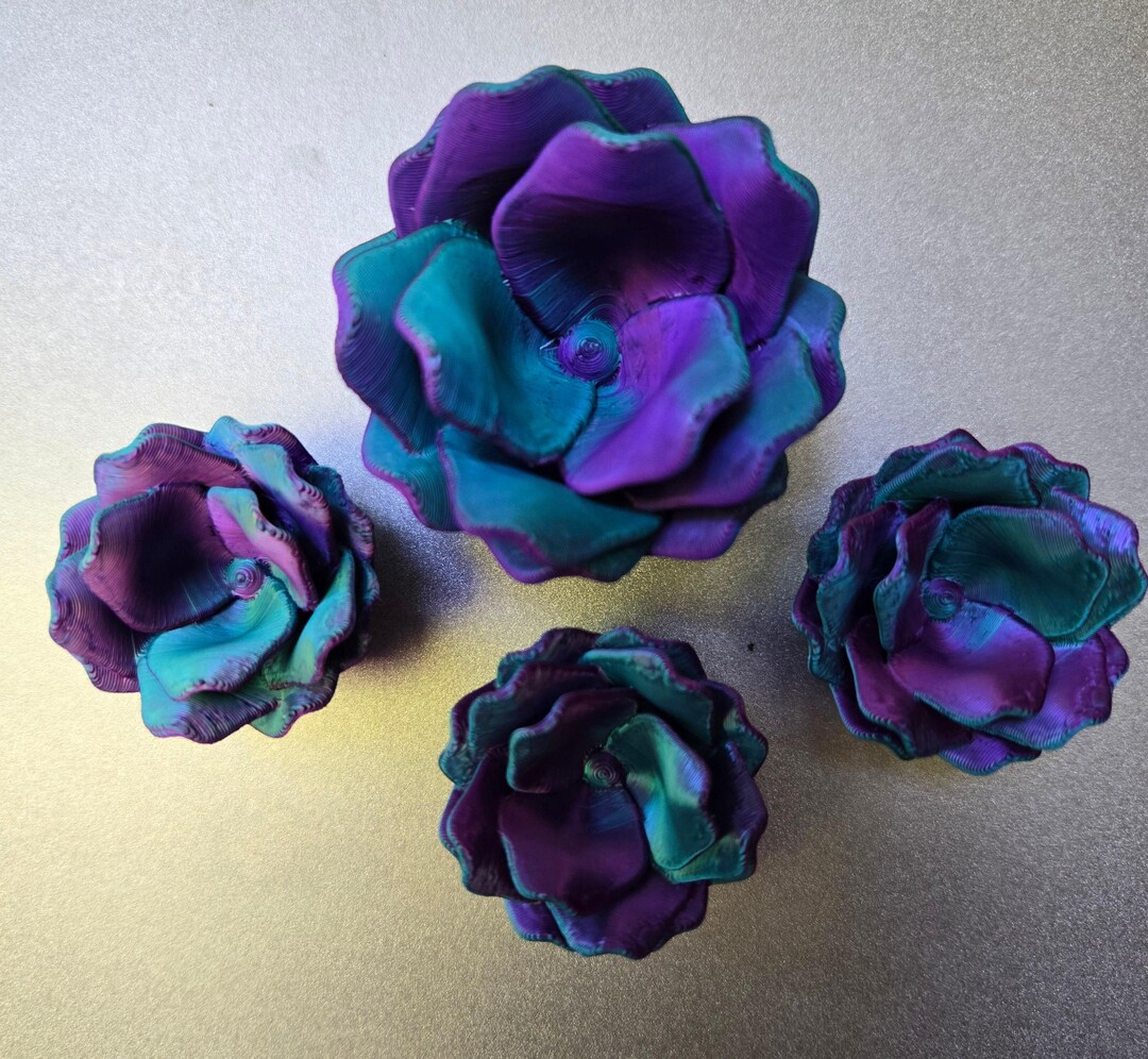 Layered Magnetic Flowers - Etsy