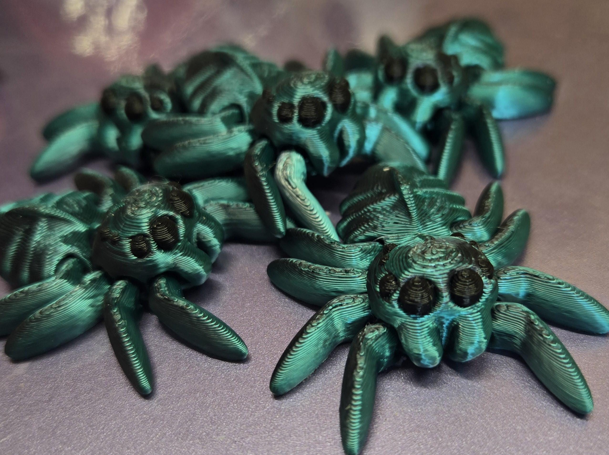 Mini Articulated Jumping Spiders - Etsy