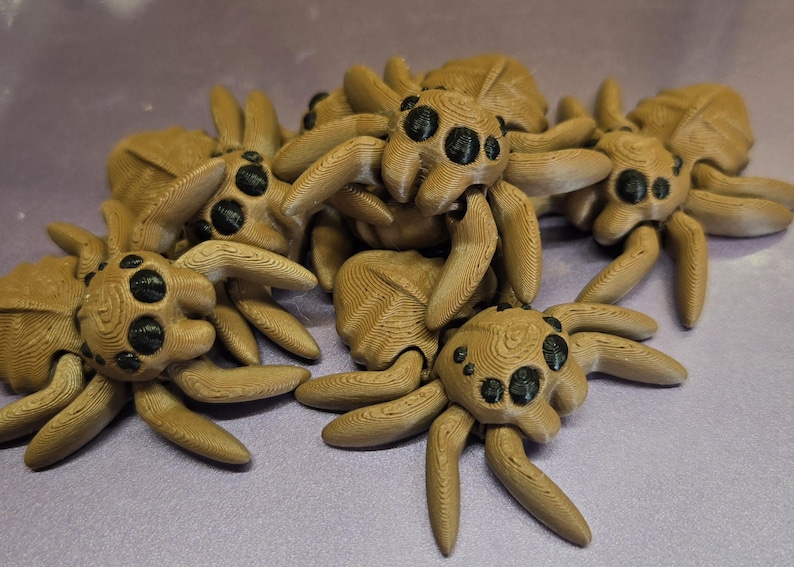 Mini Articulated Jumping Spiders - Etsy
