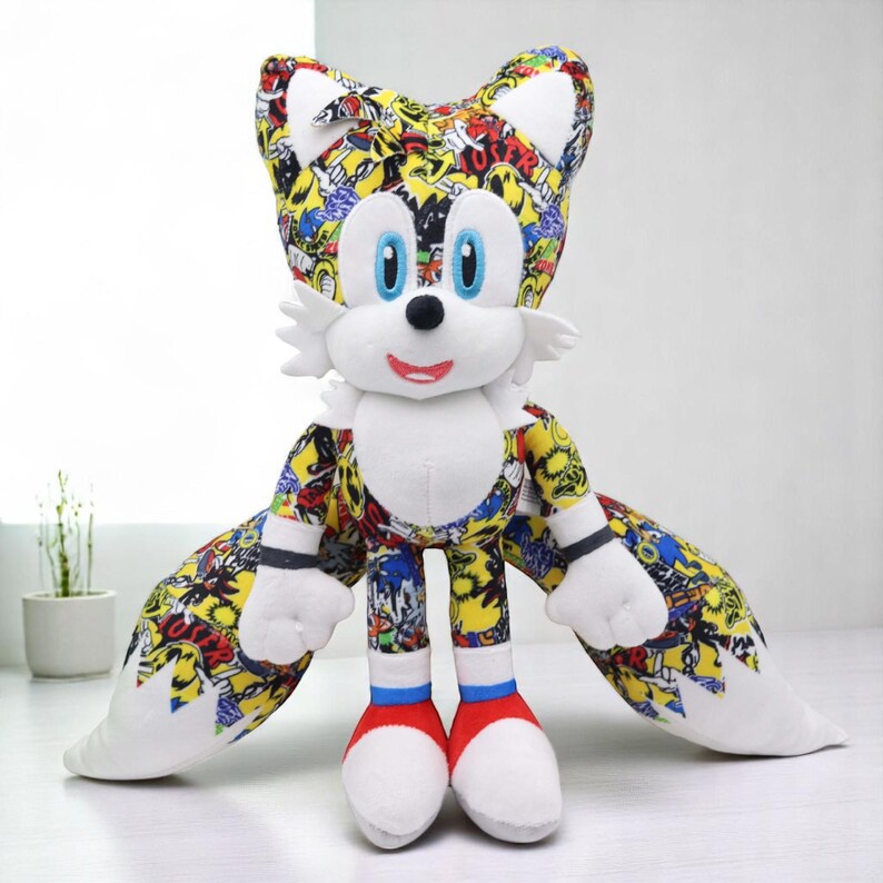 Tails Plush – Miles “tails” Prower Stuffed Toy From Sonic the Hedgehog ...