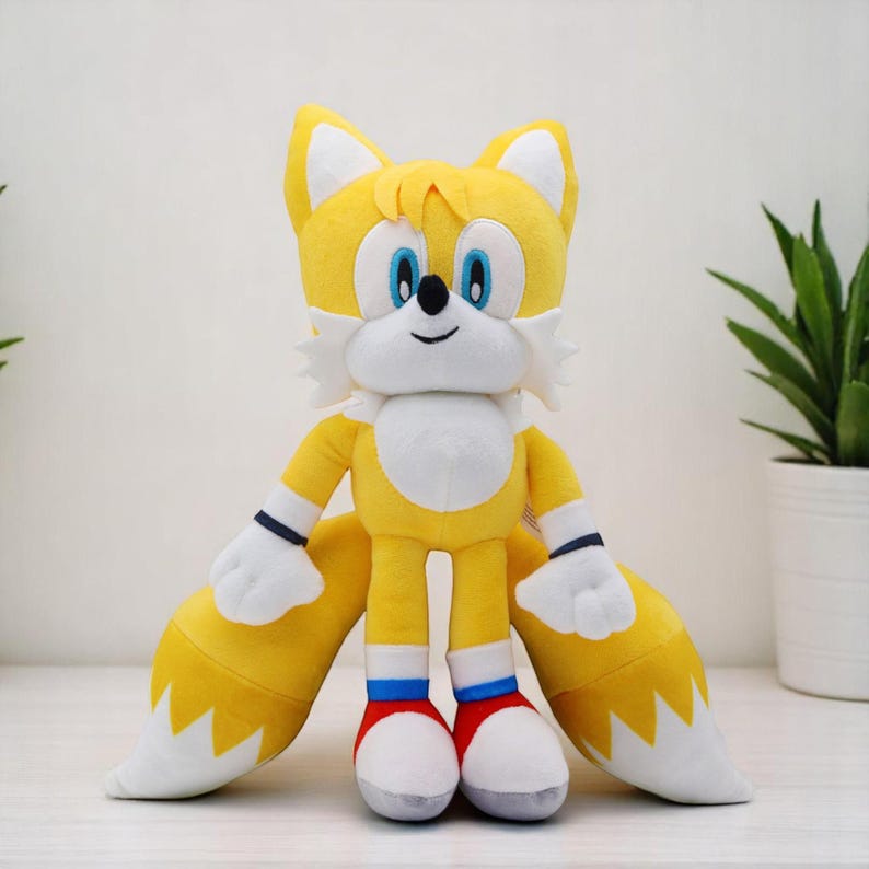 Tails Plush – Miles “tails” Prower Stuffed Toy From Sonic the Hedgehog ...