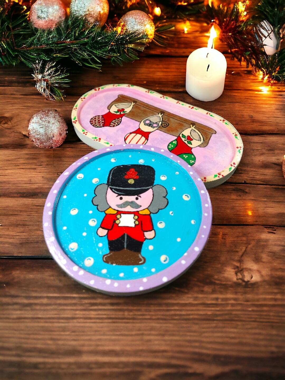 Traditional Drummer Soldier Nutcracker Plaster Soldier Nutcracker ...