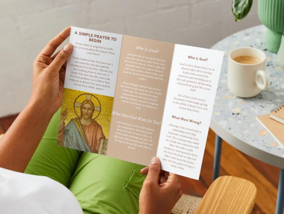 Catholic Good News Pamphlet | Printable | Evangelization | Christian ...