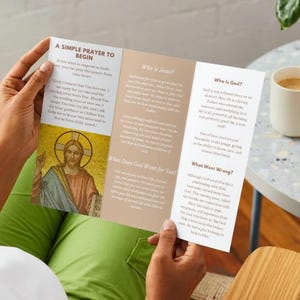 Catholic Good News Pamphlet | Printable | Evangelization | Christian ...