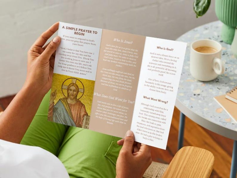 Catholic Good News Pamphlet | Printable | Evangelization | Christian ...