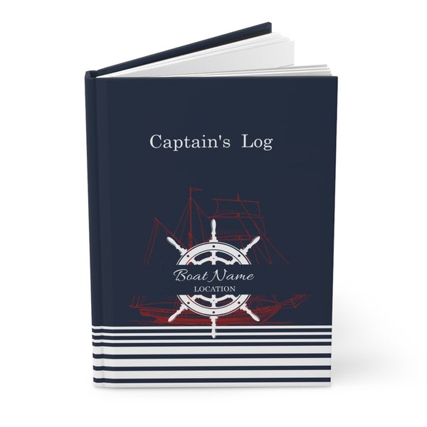 Captains Log Book - Etsy