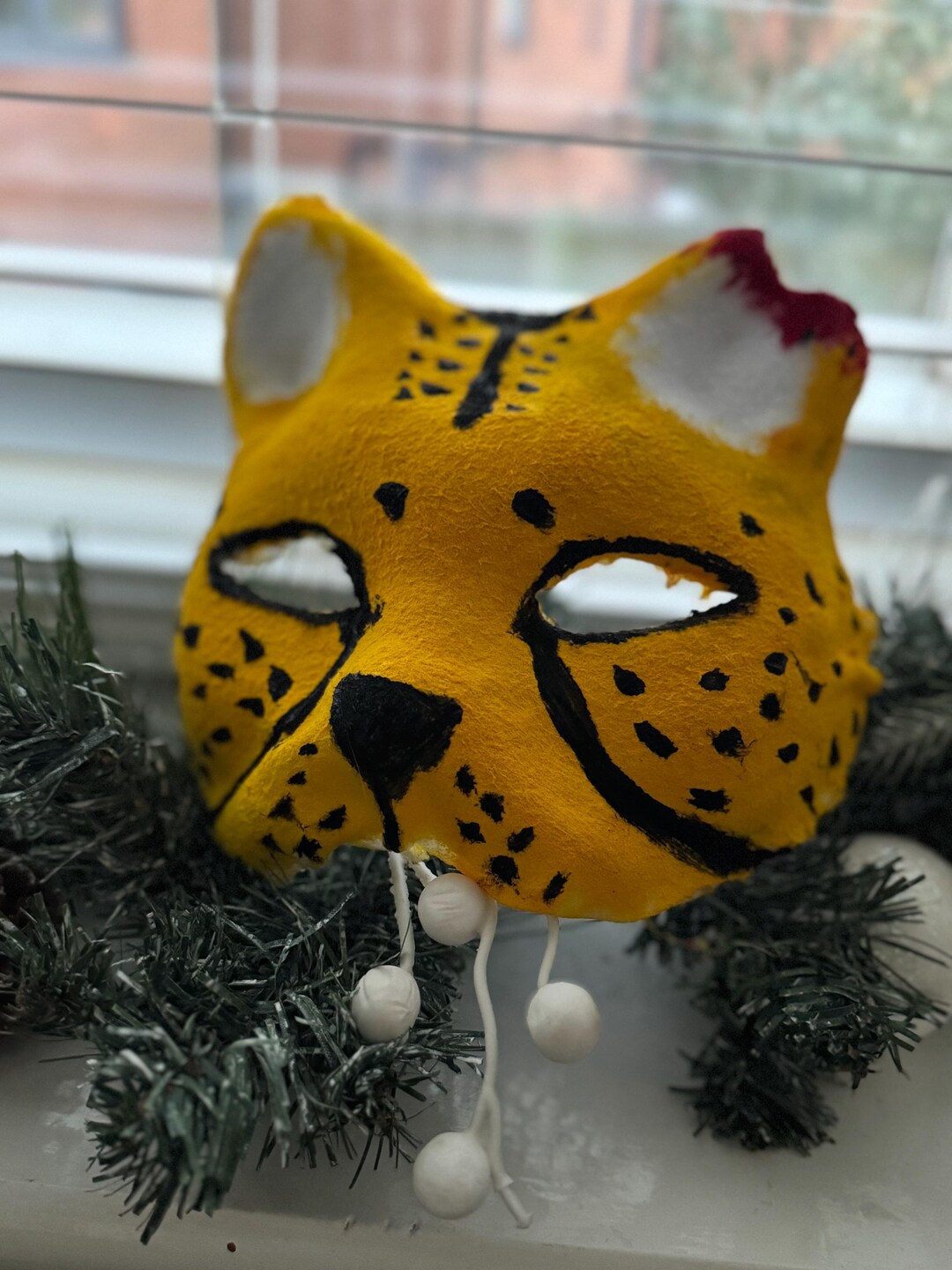 Cheetah Mask - Etsy