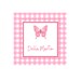 Pink Gingham Butterfly Gift Tag | Card Stock | Stickers | Digital ...