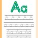 My ABC Tracing Letters Booklet Kindergarten - Etsy