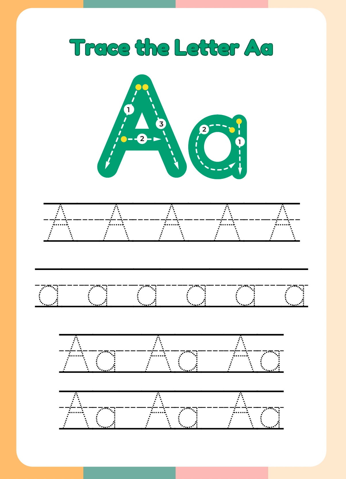 My ABC Tracing Letters Booklet Kindergarten - Etsy
