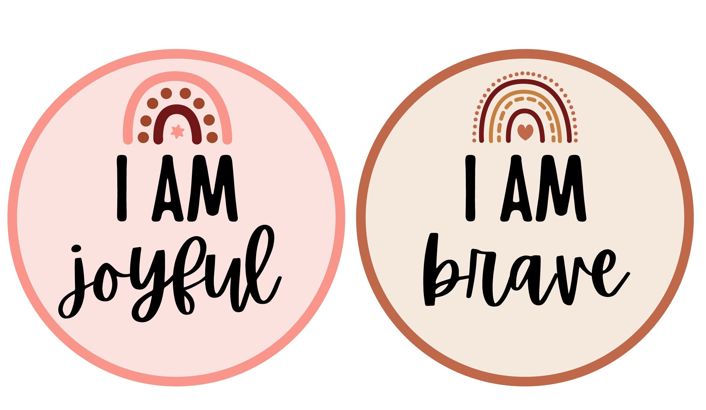 14 Classroom Boho Affirmation Decor - Etsy