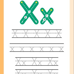 My ABC Tracing Letters Booklet Kindergarten - Etsy