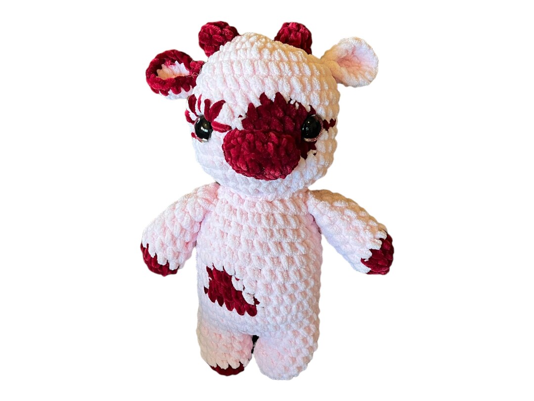 Plushie Cow Custom Available Plushie and Comfy Snuggly Cows Holstein ...