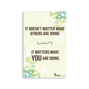 Growth Mindset Sharp Student Inspirational Classroom Teacher Poster ...