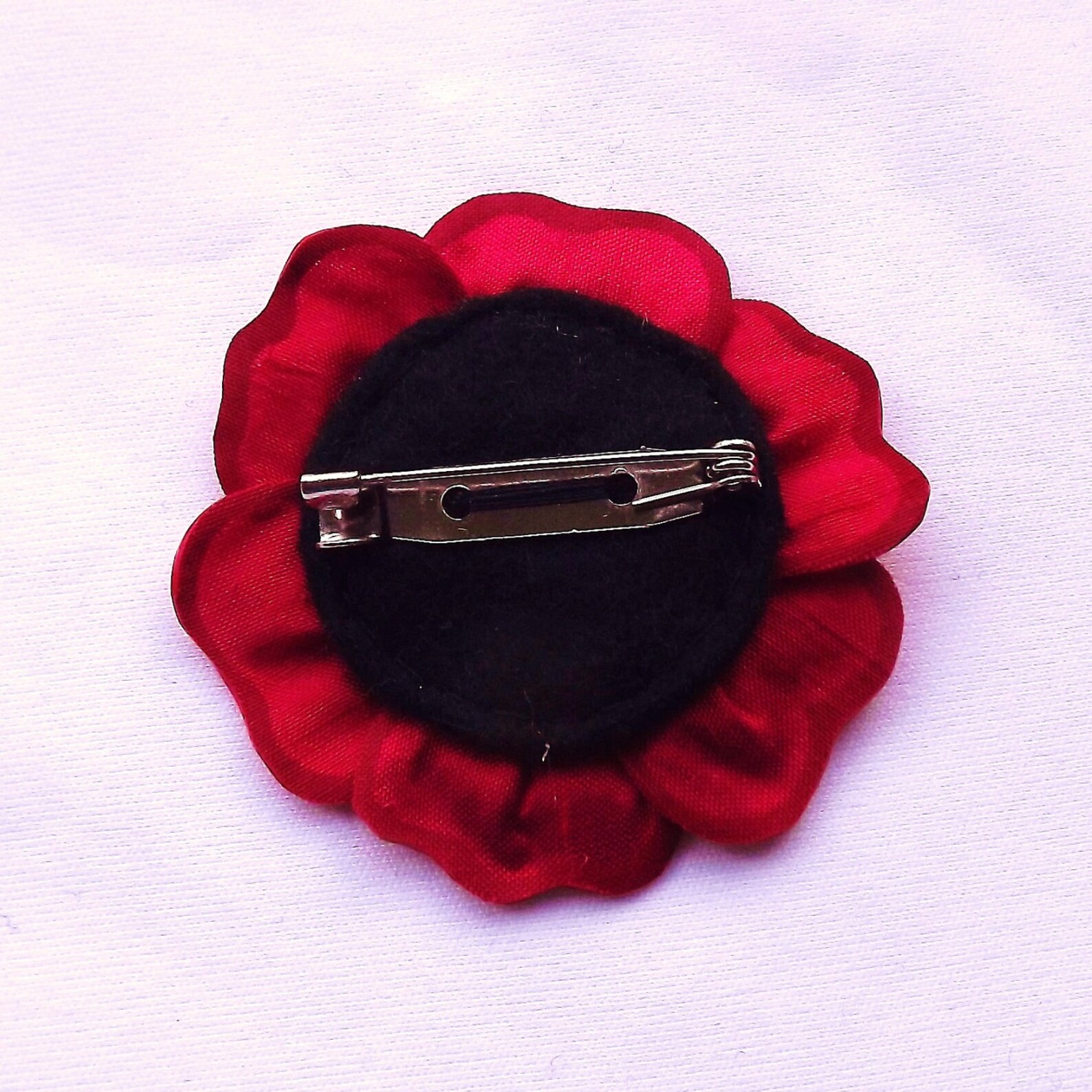 Flanders Poppy Brooch Large - Etsy