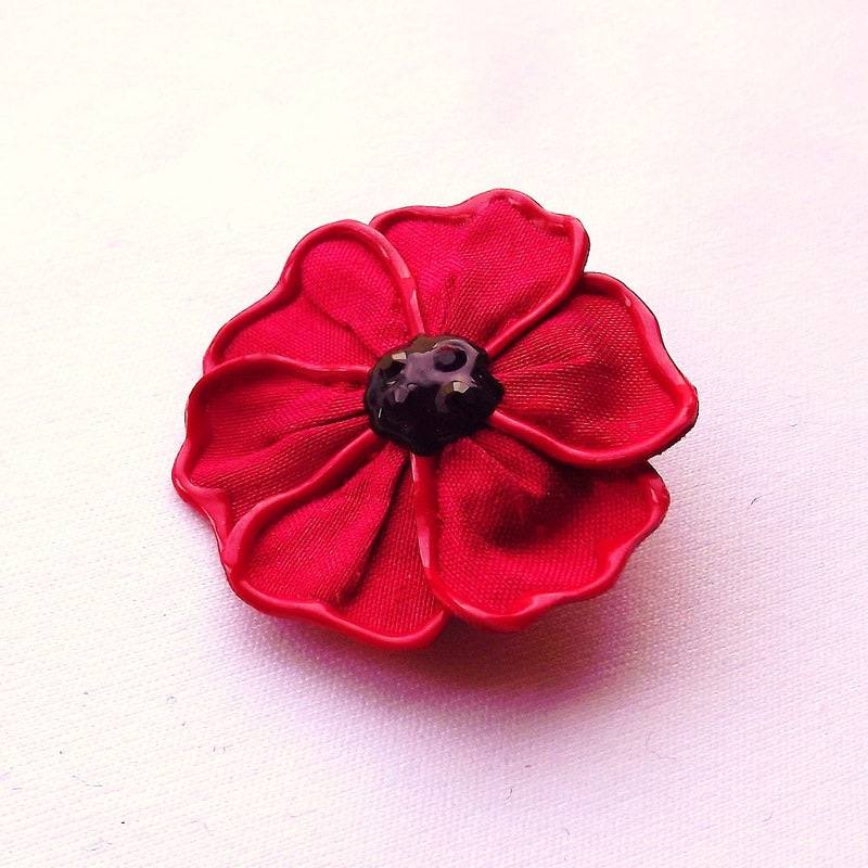 Flanders Poppy - Etsy