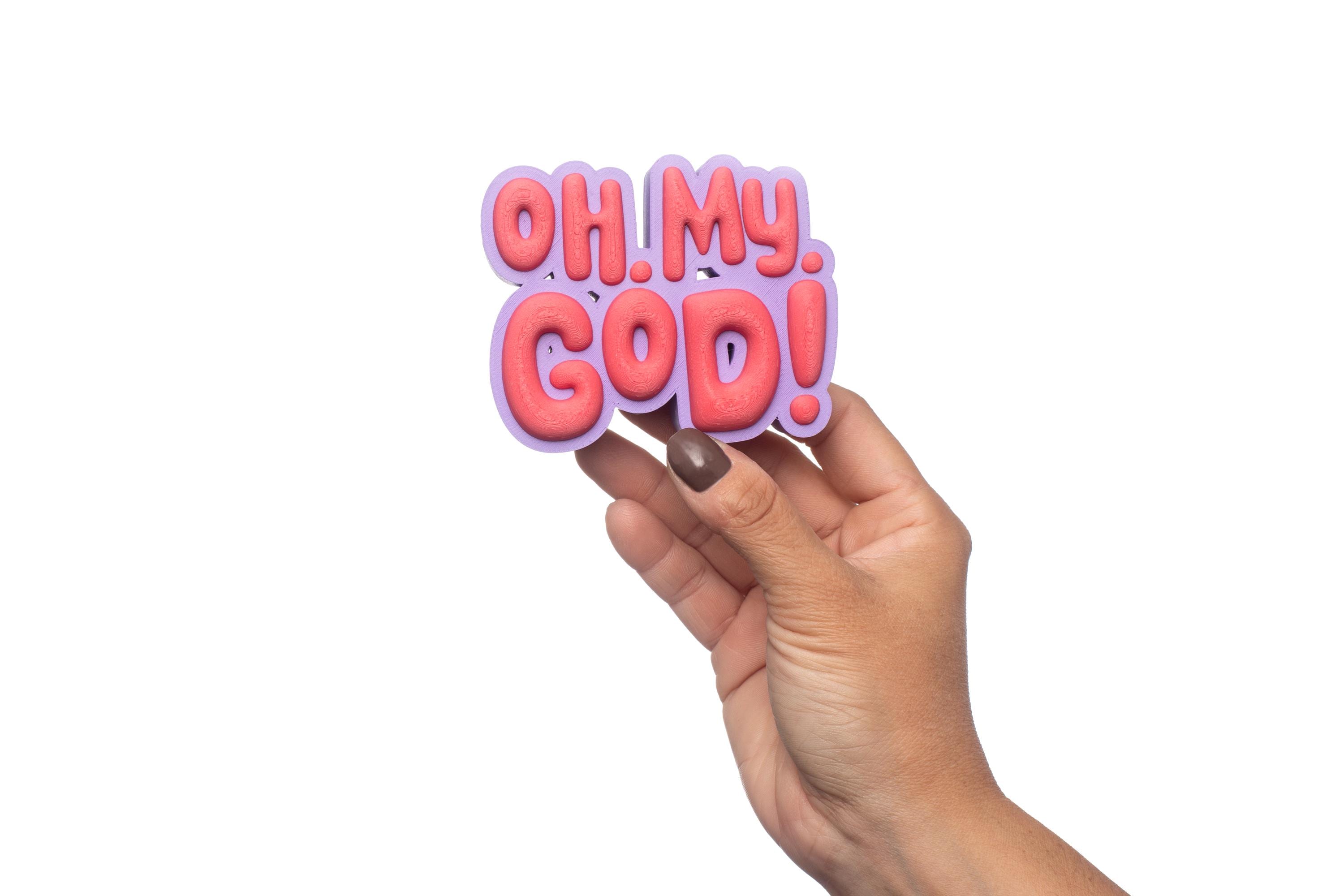 Letrero De Friends 'oh My God', Archivo Para Impresión 3D (STL, 3mf) - Etsy