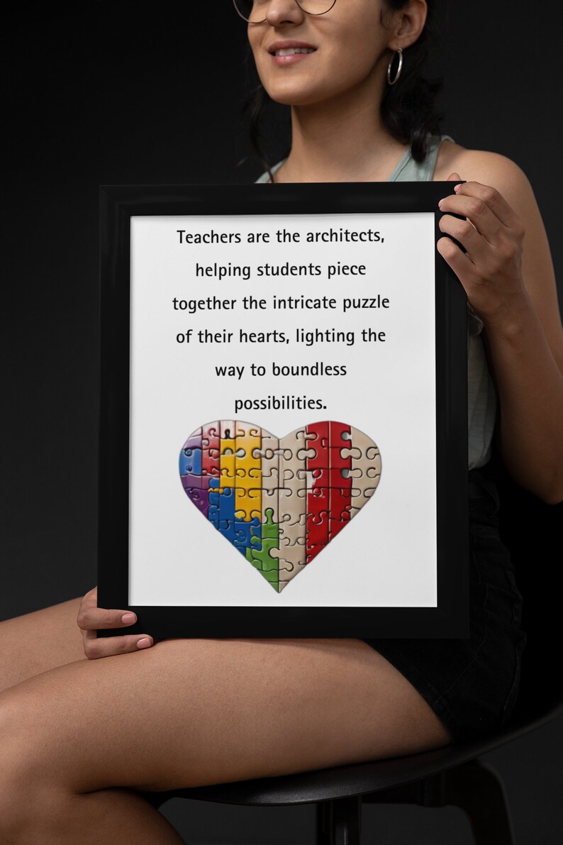Printable Teacher Appreciation and Inspirational Quotation Customizable ...