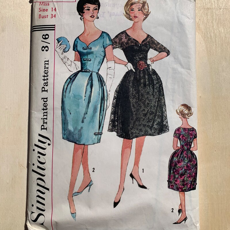 1960s Dress Pattern - Etsy
