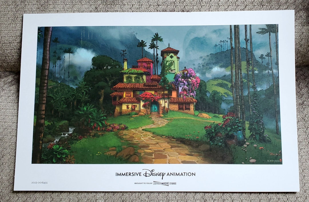 Encanto Immersive Disney Animation Poster Art - Etsy