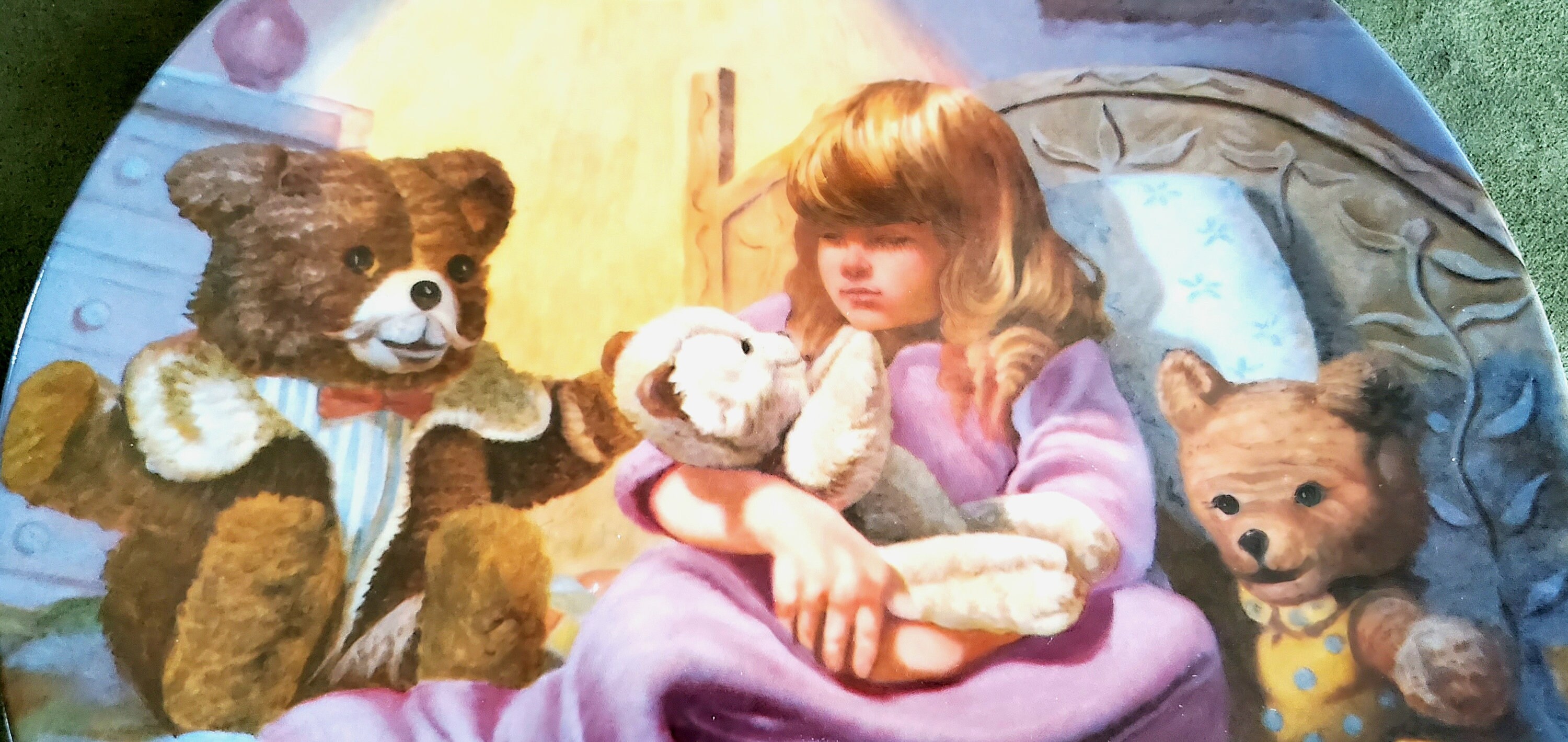 Goldilocks and the Three Bears Collector Plate by Artist Gregory ...