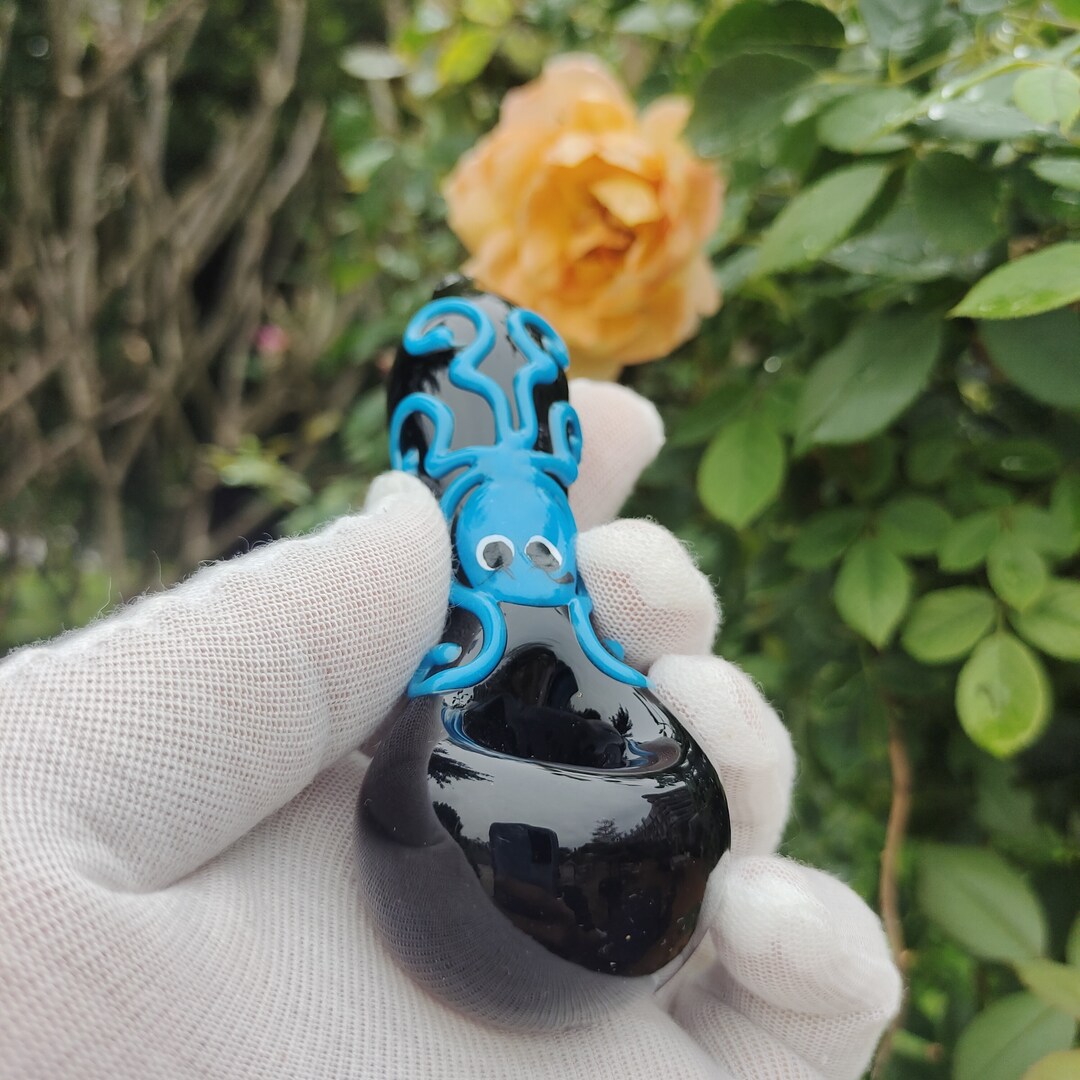 4 Glass Smoking Pipe Basic Series Jade Tobacco Spoon Pipes Bowls for ...