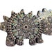 Hand Painted Wood Cut Out: Triceratops - Etsy