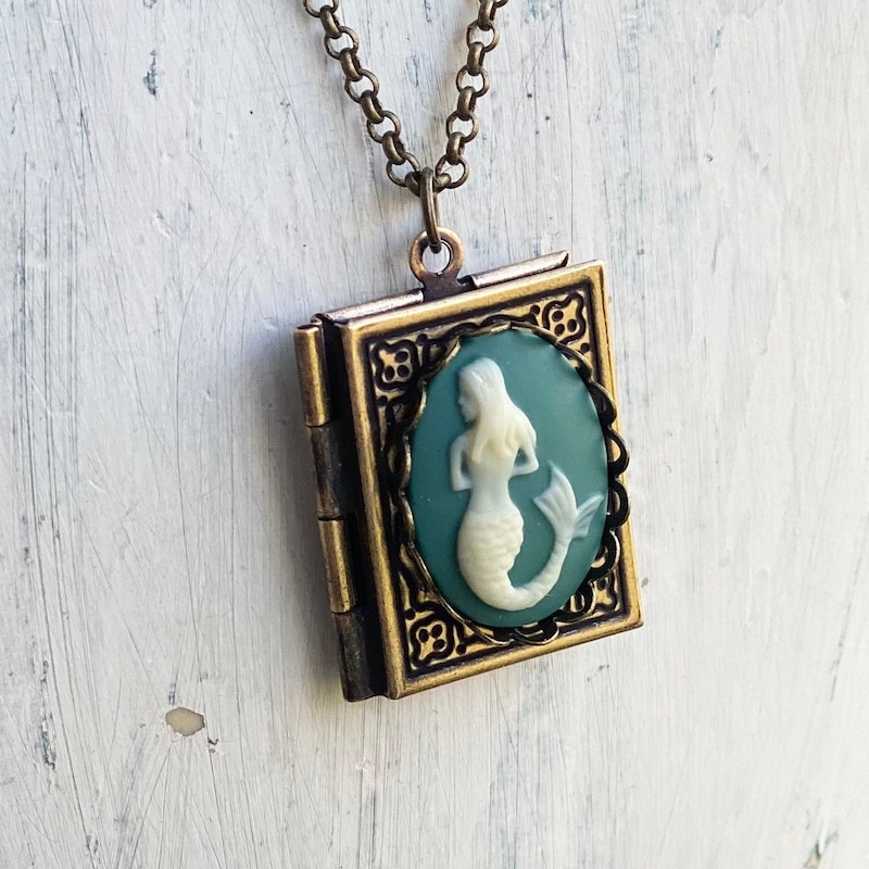 Mermaid Locket - Etsy