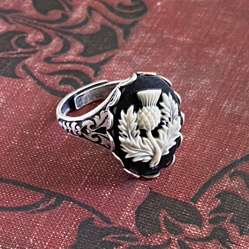 Thistle Ring - Etsy