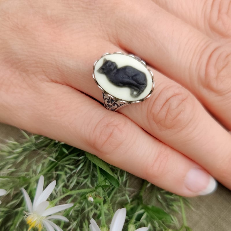 Adjustable Cat Ring - Etsy