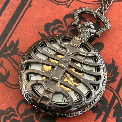 Time Lord Mechanical Pocket Watch Pocket Chain or Necklace - Etsy