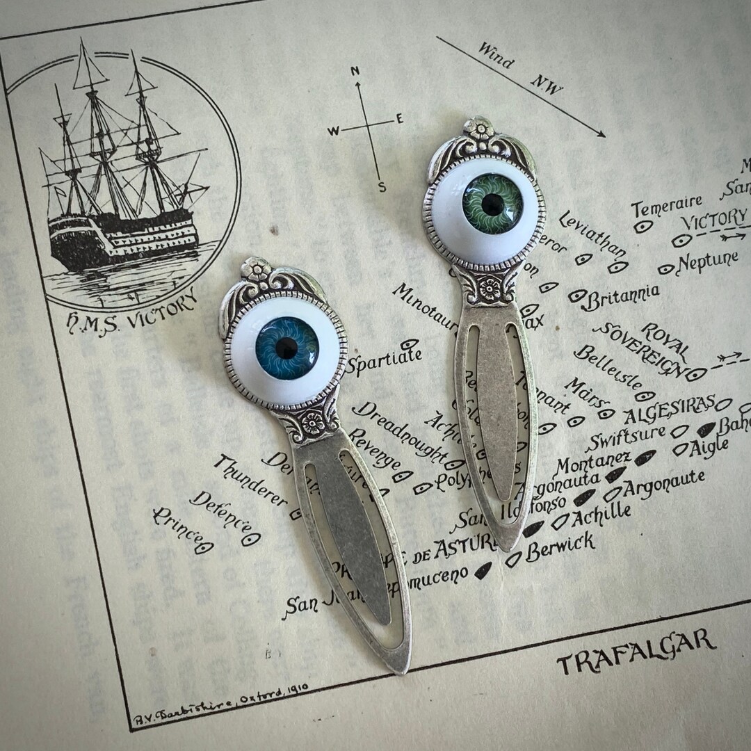 Eye Bookmark Choose a Color - Etsy