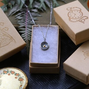 Small Silver Compass Necklace - Etsy