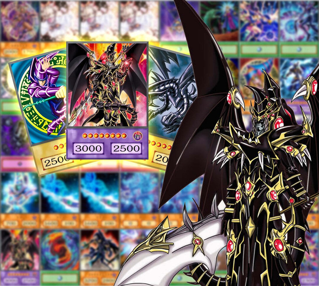 Red-eyes Dark Dragoon 50 Cards YGO Orica Deck Hiqh-quality Print Anime ...
