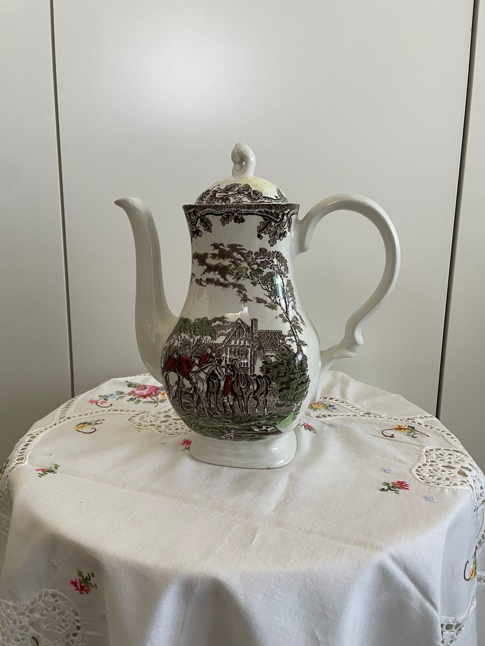 Myotts Teapot Vintage, Myotts Country Life, Hand Engraved English ...