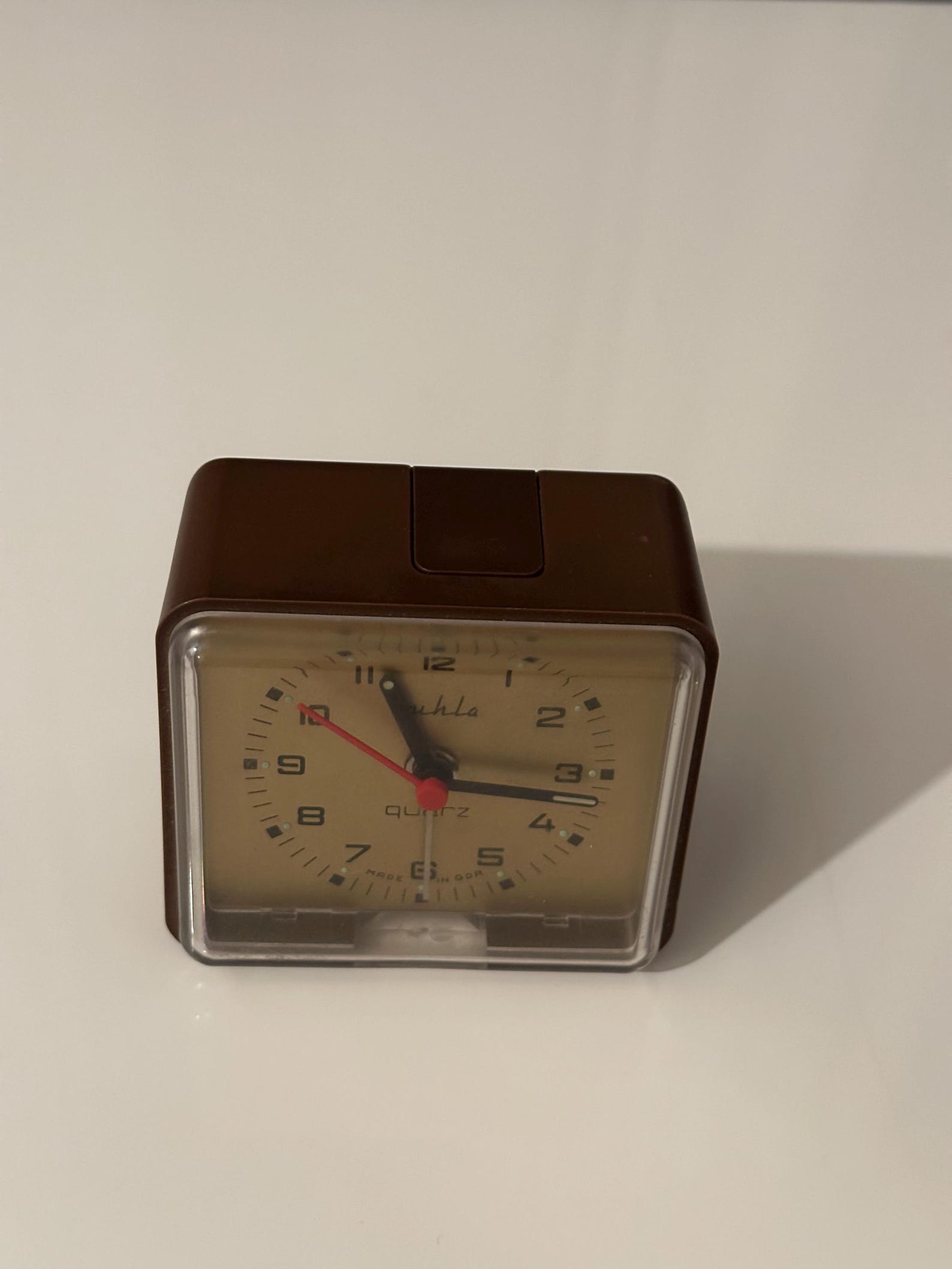 Vintage Alarm Clock, Ruhla Alarm Clock, Made in Germany, Vintage Clock ...