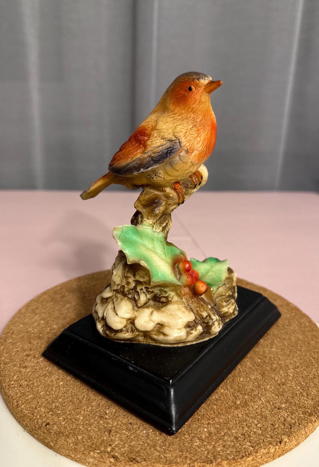 Vintage Bird Figurine, Ceramic Bird Figurine, Decorative Figurine, Bird ...