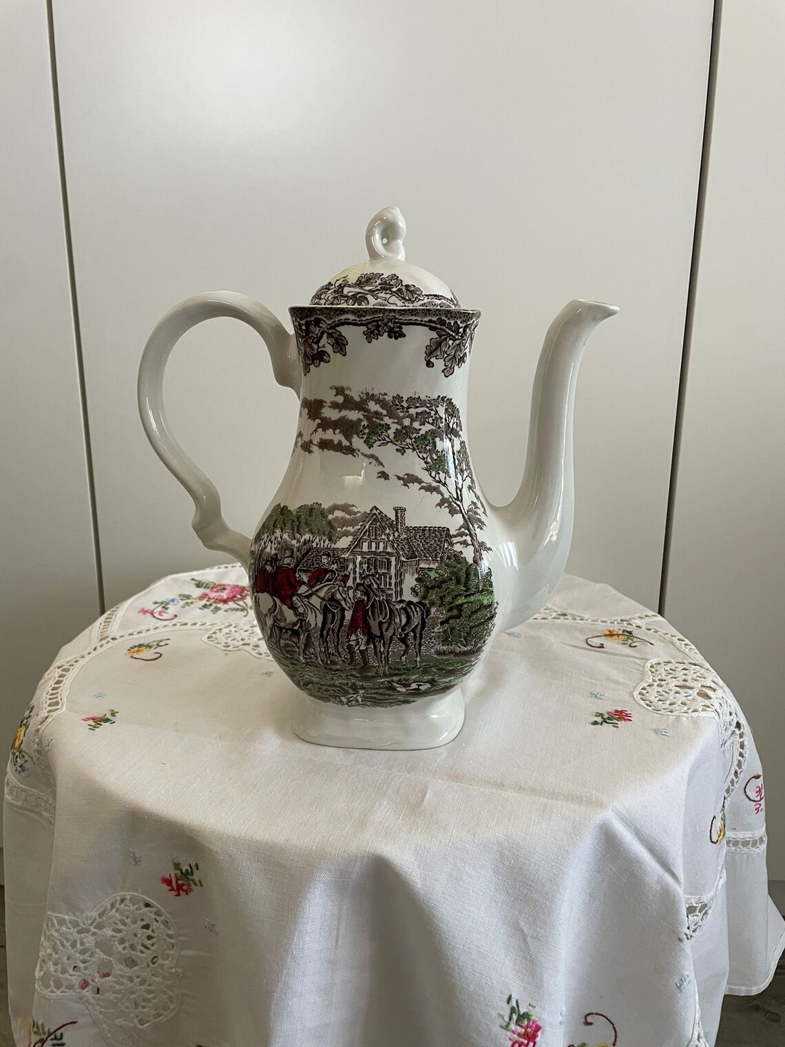 Myotts Teapot Vintage, Myotts Country Life, Hand Engraved English ...