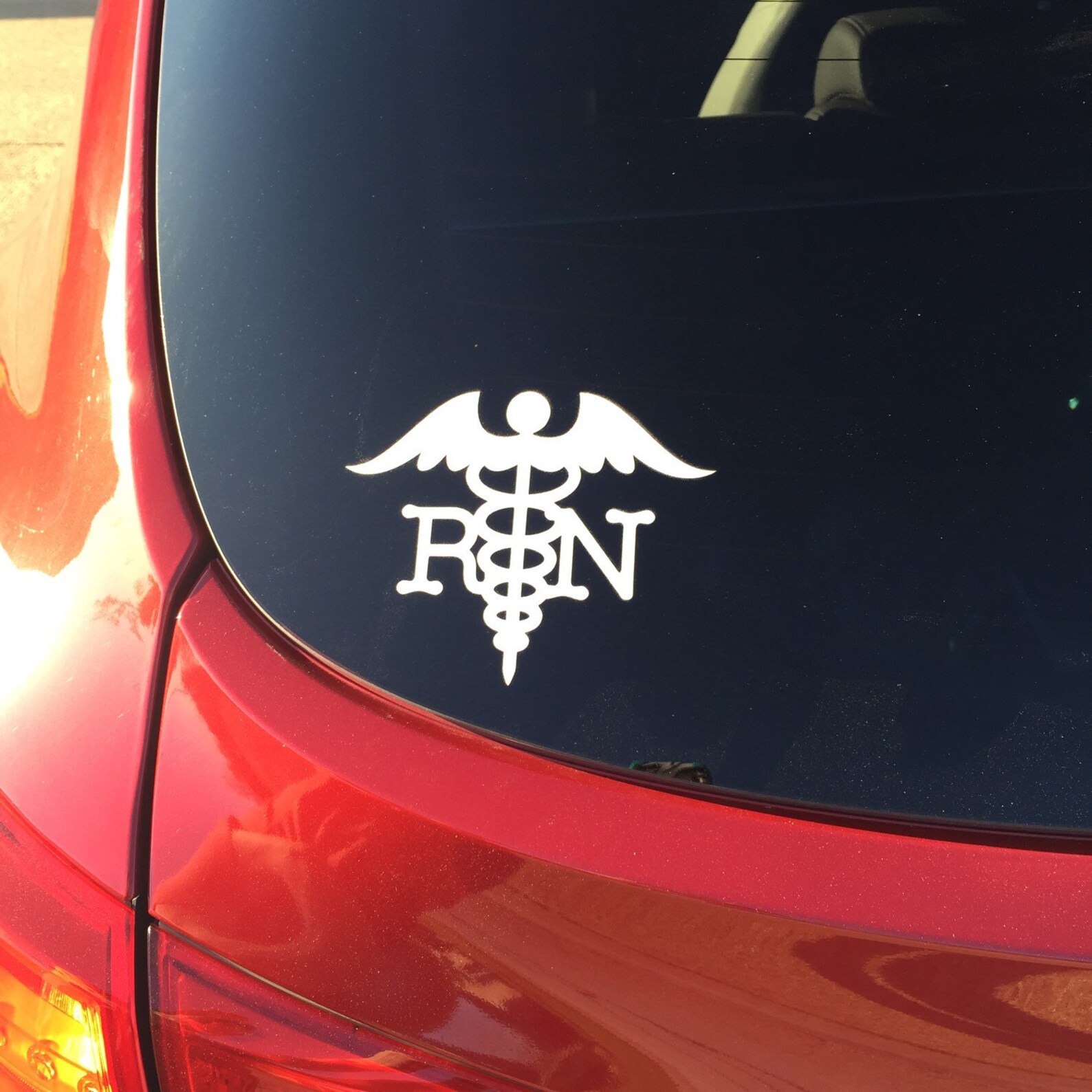 Decal Car Auto RN Medical Nurse Doctor - Etsy