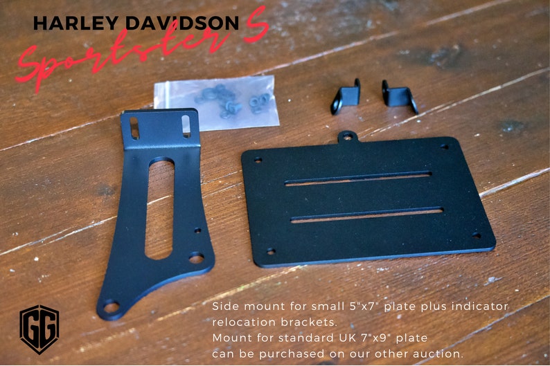 Harley Davidson Sportster S (RH1250) Side Mount & Turn Signal ...